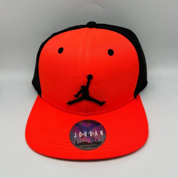 Jordan | Accessories | Air Jordan Infrared Jumpman Hat Snapback Cap ...